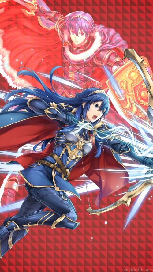 Shieldofflames Hero-king Marth Wallpaper & Icon Edits - Marth And ...