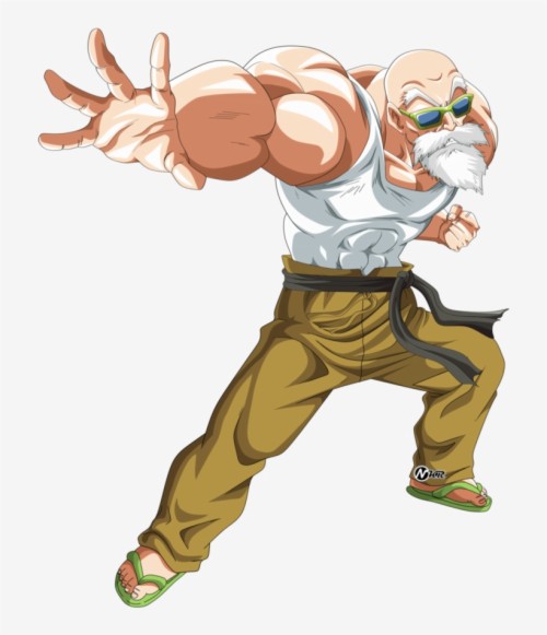 Goku, Krillin & Master Roshi, Dragon Ball , - Master Roshi Goku Krillin ...