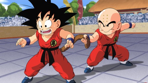 Goku, Krillin & Master Roshi, Dragon Ball , - Master Roshi Goku Krillin ...
