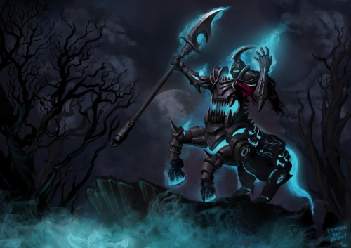 Free Download Hecarim Wallpaper Id - Hecarim Bong Ma Chien Tranh ...