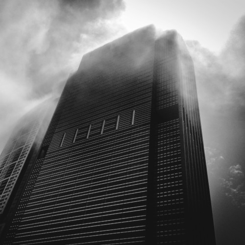 Black And White High-rise By Jeff Hendricks - Black And White High Rise ...