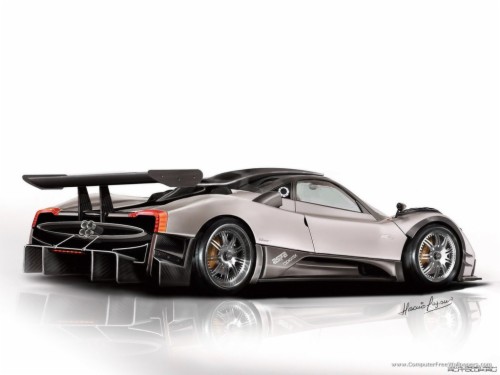 Pagani Zonda Wallpaper - Pagani Zonda Rear End (#1467169) - HD ...
