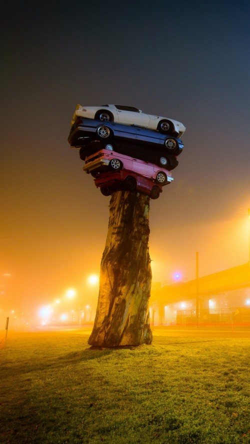 Wallpaper Trans Am Totem, Installation, Cars, Art Object, - Trans Am ...