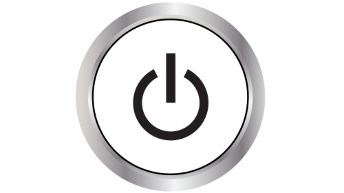Power Button Psd - Metallic Perforated Background (#1473887) - HD ...