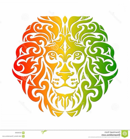 Rasta Vector Graphics - Rasta Lion Head Logos (#1478009) - HD Wallpaper ...