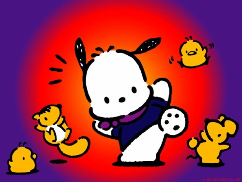 Sanrio Pochacco Wallpaper - Pochacco (#1497870) - HD Wallpaper ...