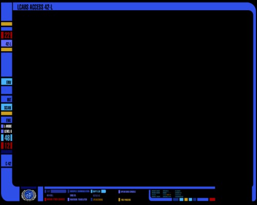 Lcars (#1506033) - HD Wallpaper & Backgrounds Download