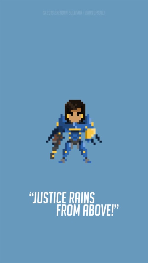 Download Sully Wallpaper - Overwatch Pixel Wallpaper Pharah On Itl.cat