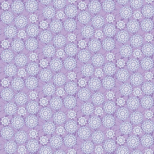 Teardrop Flowers In Purple// Repeating Pattern For - Pattern (#1514661 ...