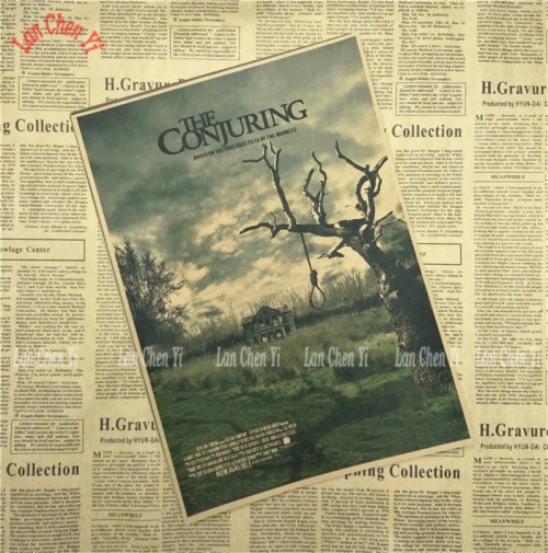 Award Winning Film The Conjuring Movie Kraft Paper - Conjuring ...