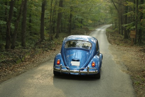 Blue Classic Volkswagen Beetle Image (#1526485) - HD Wallpaper ...