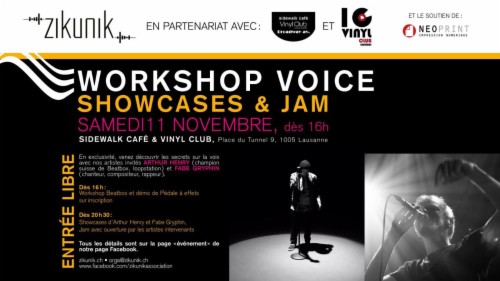 My Friends At Zikunik Organized A Workshop Around Vocals - Shop Talk ...