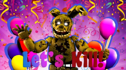 Springtrap Wallpaper - Illustration (#162848) - HD Wallpaper ...