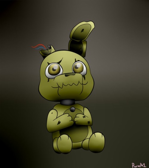 Springtrap - Plushtrap And Springtrap Cute (#164280) - HD Wallpaper ...