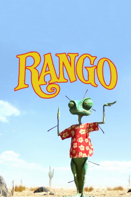Rango - Movie With Lizard In Desert (#165304) - HD Wallpaper ...