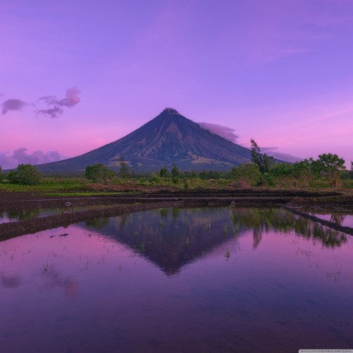 Tablet 1 - - Hd Picture Of Mayon Volcano (#1638746) - HD Wallpaper ...