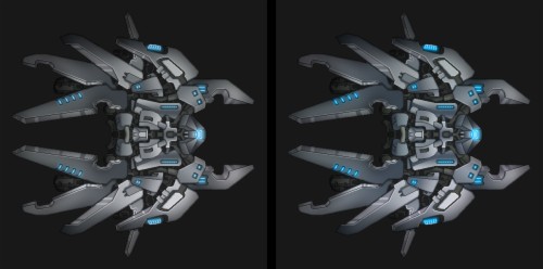 Faster Than Light Wallpaper Called Lanius Ships A & - Action Figure ...