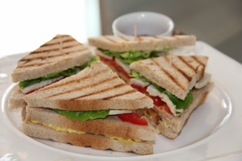 Sandwich - Grilled Veg Club Sandwich (#1645846) - HD Wallpaper ...