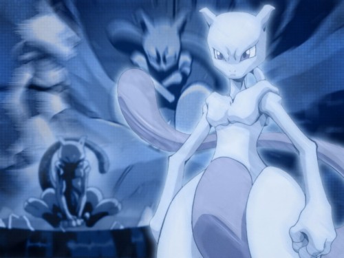 Pokemon Wallpaper Mewtwo Happy (#1646609) - HD Wallpaper & Backgrounds ...