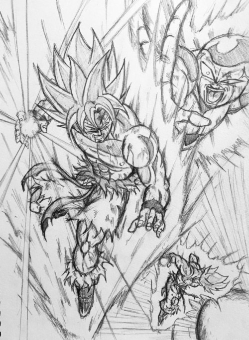 X - Dbz Drawings (#1648704) - HD Wallpaper & Backgrounds Download