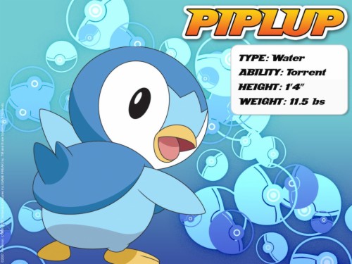 By Rs 1990 Piplup - Pokemon Piplup Back (#1657365) - HD Wallpaper ...