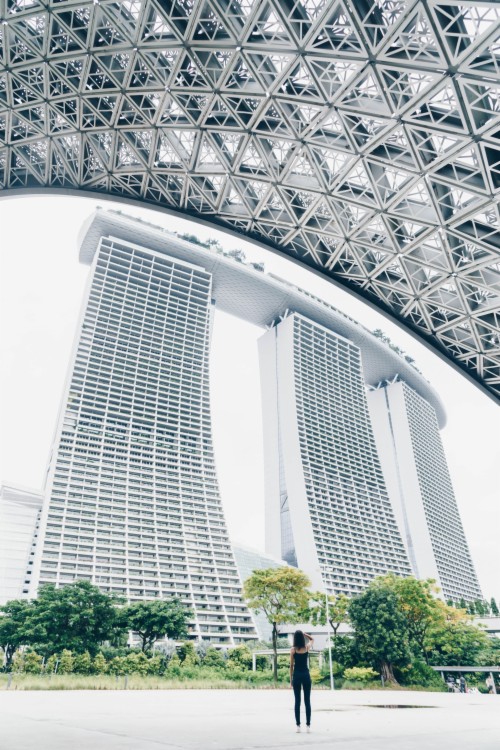 Person Standing On Top Of High-rise Building, Foot, - Top Of High ...