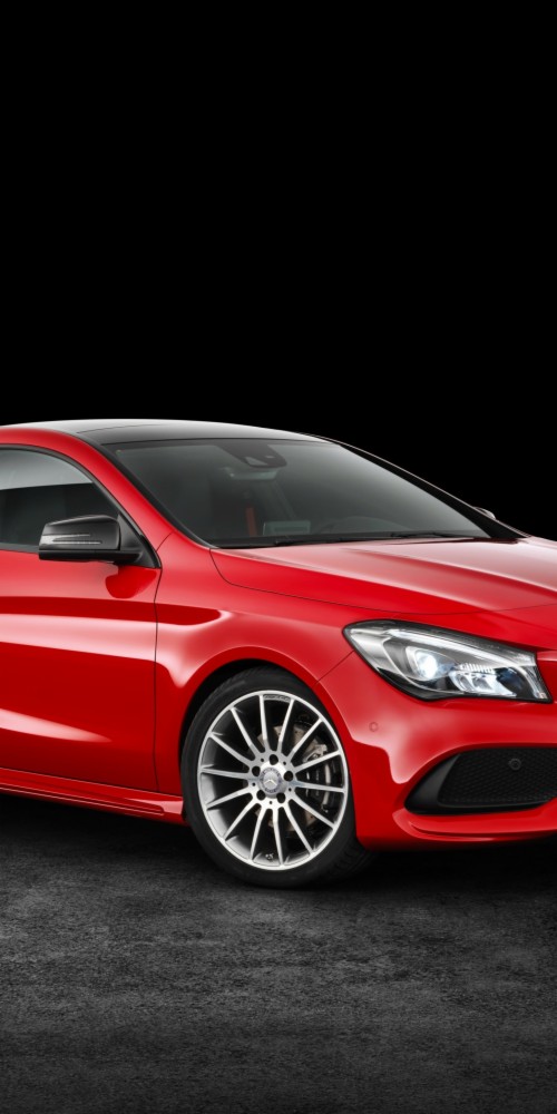 Mercedes-benz Cla, Red Sedan, Wallpaper - Mercedes Cla (#1703596) - HD ...
