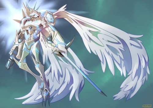 Download Digimon 3d Omnimon Merciful Mode - Omegamon Merciful Mode 3d ...