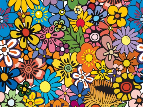 Colorful Pattern Wallpaper - Flower (#3082549) - HD Wallpaper ...