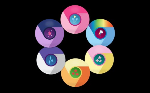 Mlp Fun Phone Wallpaper - Google Chrome My Little Pony (#1725164) - HD ...