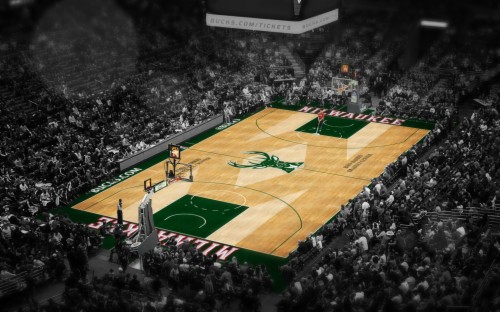 1680 X 1050 - Milwaukee Bucks Arena Floor (#1744904) - HD Wallpaper ...