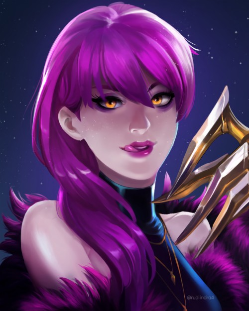 League Of Legends, Kda Eve, Artwork, Neon - Kda Evelynn (#2983742) - HD ...