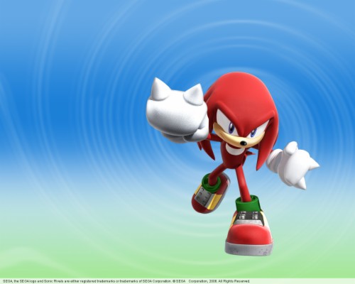 Knuckles Wallpaper - Sonic Rivals Knuckles (#1758950) - HD Wallpaper ...