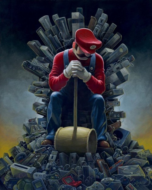 Dreamcast - Super Mario Throne (#1765750) - HD Wallpaper & Backgrounds ...
