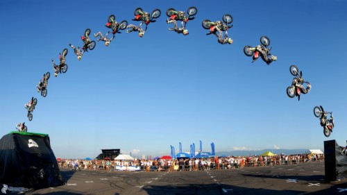 Backflip Motocross (#1786695) - HD Wallpaper & Backgrounds Download
