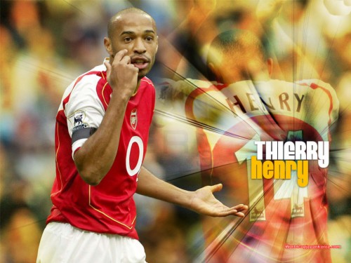 Photo Wallpaper Attack, Victory, Player, Arsenal, Center, - Thierry ...