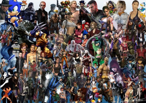 Video Game Characters Mashup (#180174) - HD Wallpaper & Backgrounds ...