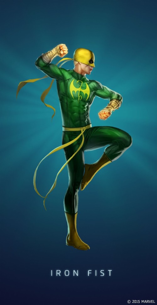 Marvel Puzzle Quest Iron Fist Wallpaper-01 - Marvel Puzzle Quest ...