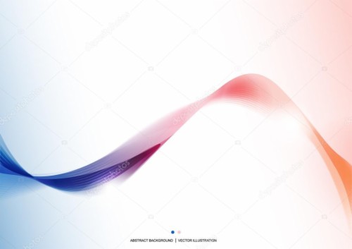 Blue Pink Wave Abstract Background - Vector Background Design Blue And ...