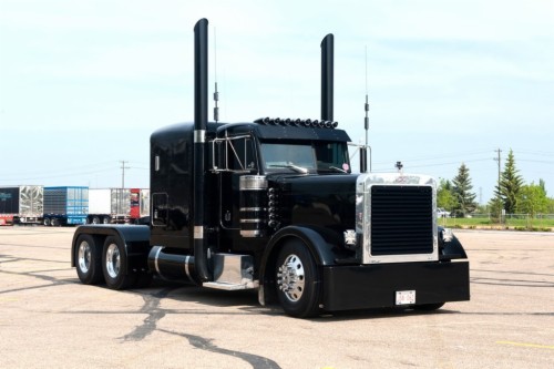 Peterbilt 379 Truck Wallpaper - Black And Chrome Peterbilt (#1807639 ...