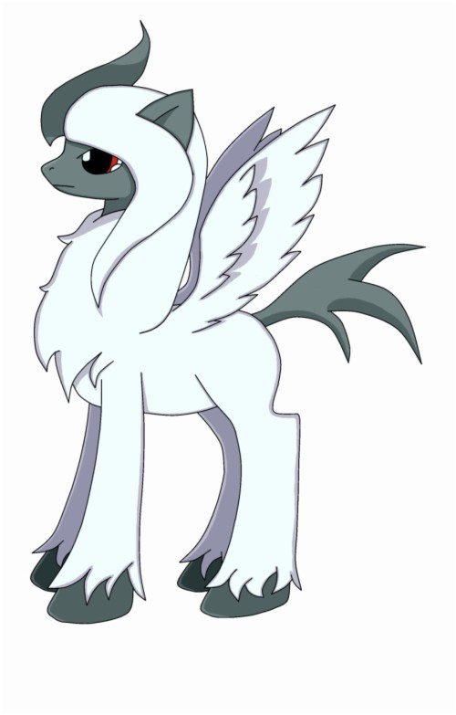 Mega Absol Pony - Absol Pony (#1817958) - HD Wallpaper & Backgrounds ...