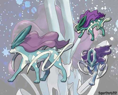 Suicune 3d (#1820881) - HD Wallpaper & Backgrounds Download