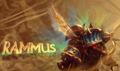 Rammus Art By Pbk - Rammus Guardian Of Sand (#1844479) - HD Wallpaper ...