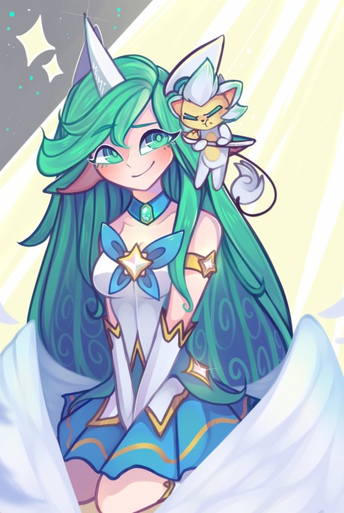 Star Guardian Soraka By Lespapillions Hd Wallpaper - Cosplay Soraka ...