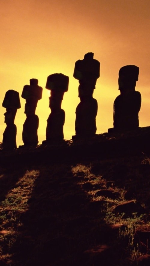 Moai (#1898963) - HD Wallpaper & Backgrounds Download