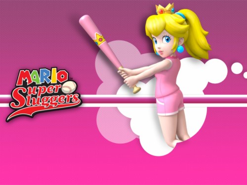 Princess Peach Mario Super Sluggers (#1918854) - HD Wallpaper ...