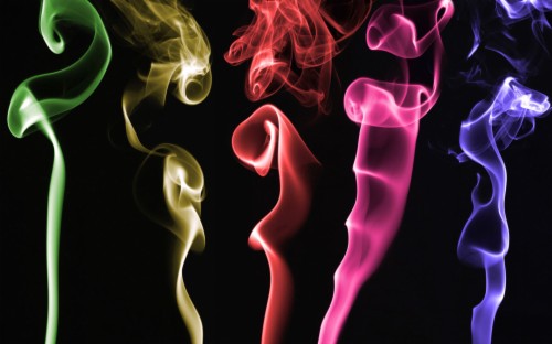 Download - Colorful Weed Smoke Backgrounds (#100896) - HD Wallpaper ...