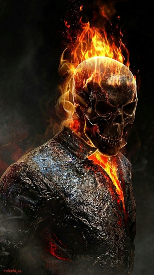 Ghost Rider Hd Wallpaper For Iphone - Johnny Blaze Ghost Rider Comic ...