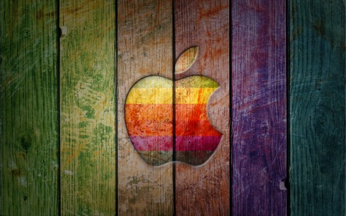 Cool Colors Apple Wallpaper - Colourful Background Of Apple (#27274 ...