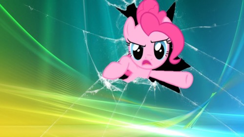 My Little Pony Wallpaper - Cat Breaking Through Screen (#21316) - HD ...